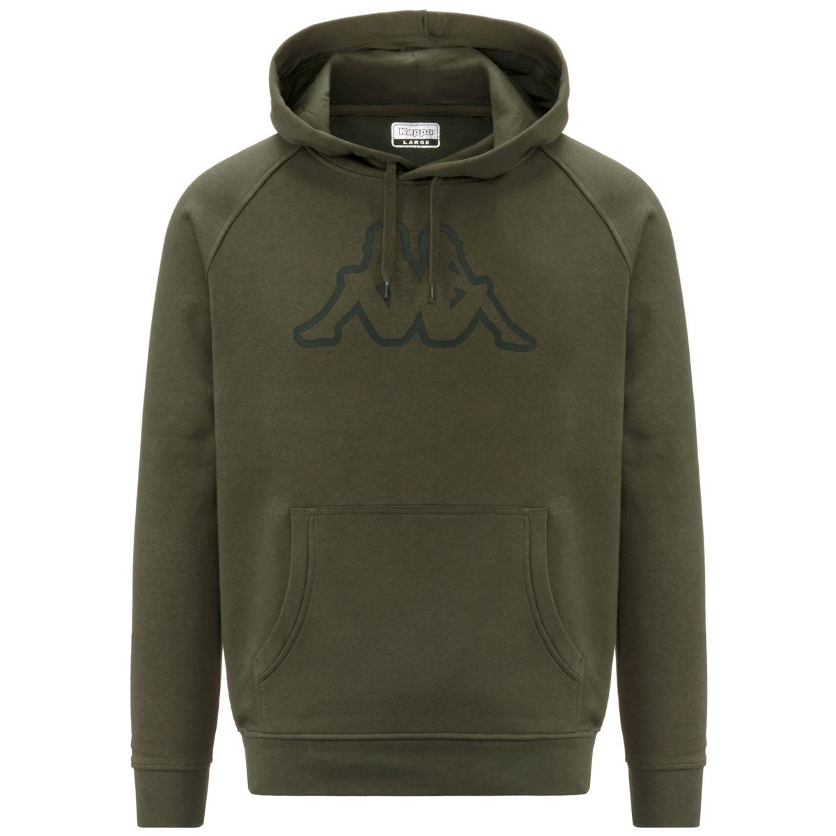 Polera Kappa Logo Korpo Zaiver Olive Green Hombre