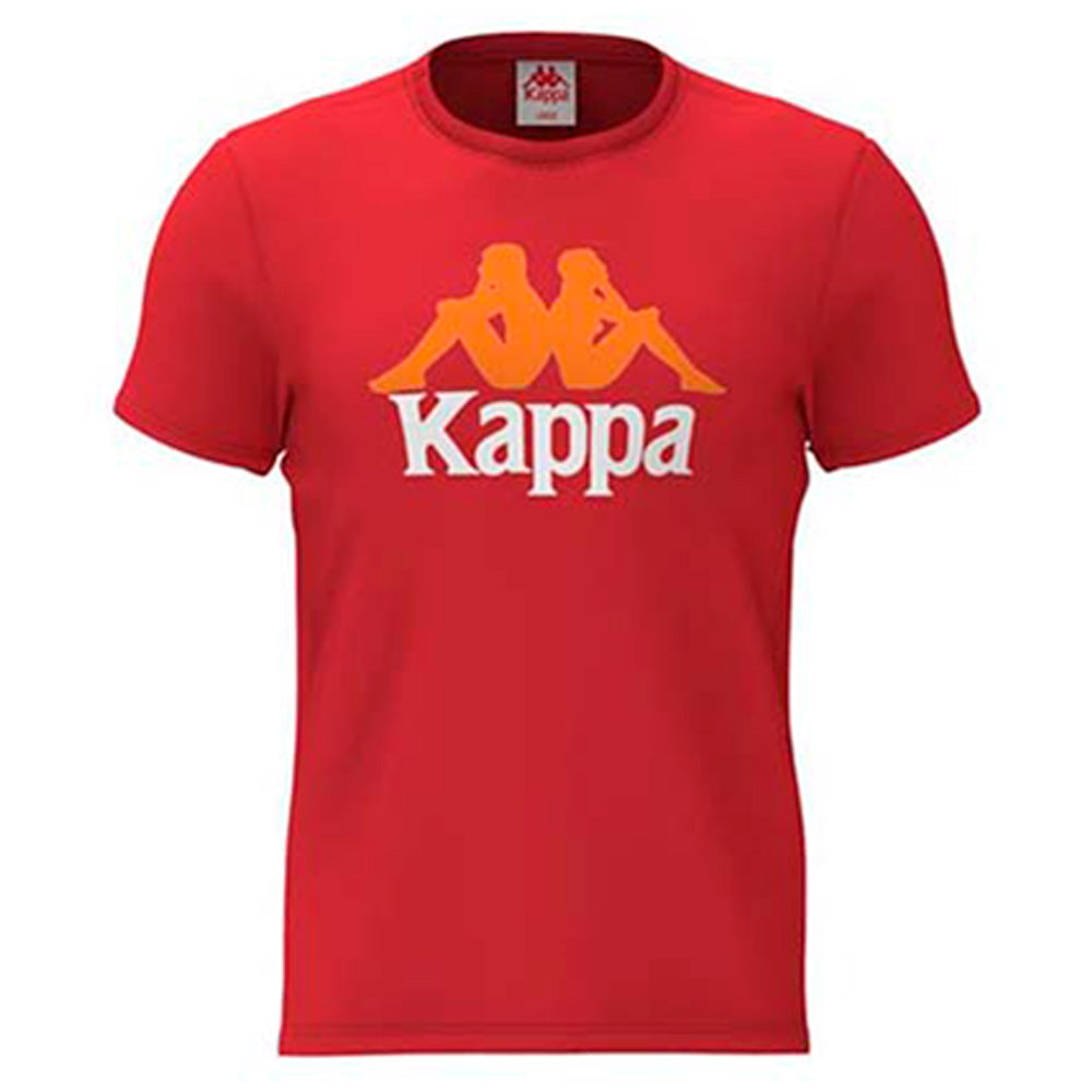 Polo Kappa Authentic Estessi Red-Orange Popsicle Hombre